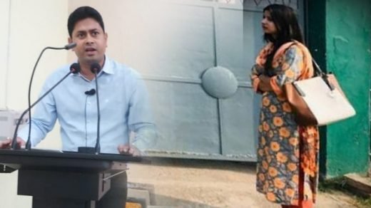 ias Dharmendra Kumar with his wife | Nalanda Live